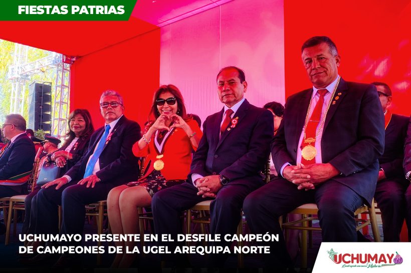 MUNICIPALIDAD DISTRITAL DE UCHUMAYO - Construyendo una nueva Historia